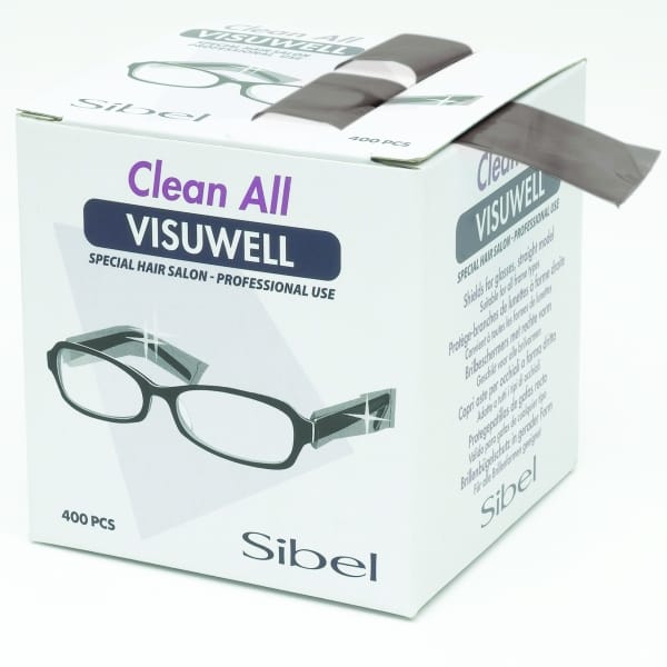Sibel Sidepiece covers Visuwell 400pcs - MyBeauty24